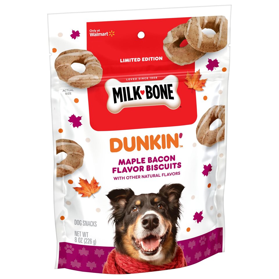 Dunkin’™ Maple Bacon Flavor Dog Biscuits