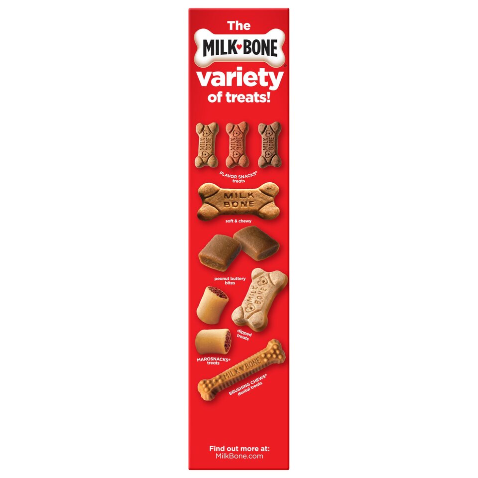 Peanut Butter Flavor Naturally & Artificially Flavored Mini Dog Biscuits