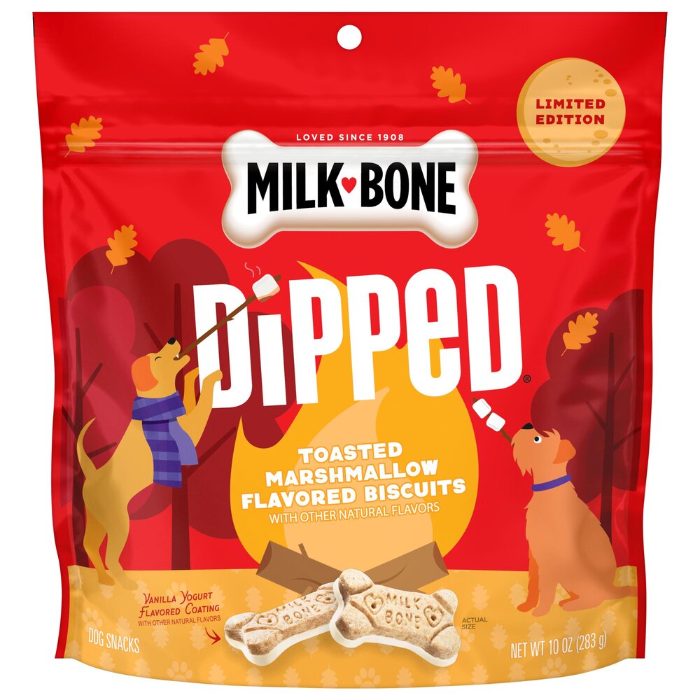 Toasted Marshmallow Flavored Dog Biscuit